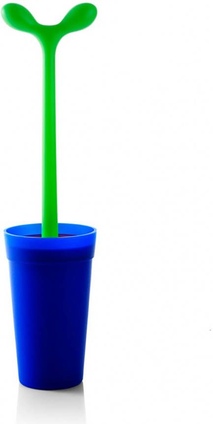 Alessi Merdolino Toiletborstel met houder - Dewaterkokershop.nl