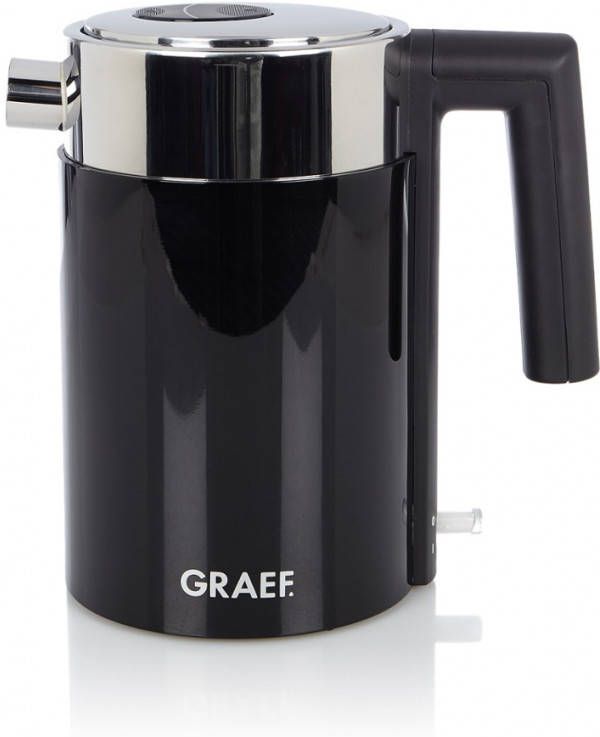 Graef Waterkoker Zwart Wk402, 1 Liter - Dewaterkokershop.nl