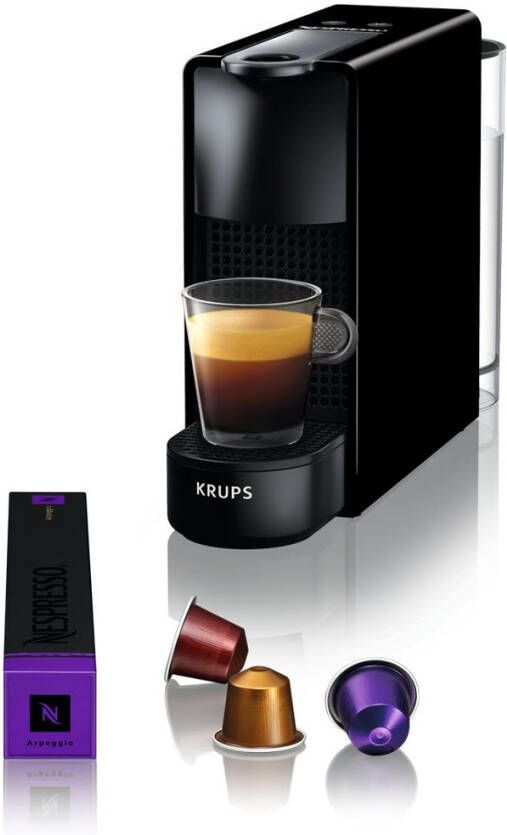 Nespresso Krups Essenza Mini koffiemachine Piano Black XN1108 ...